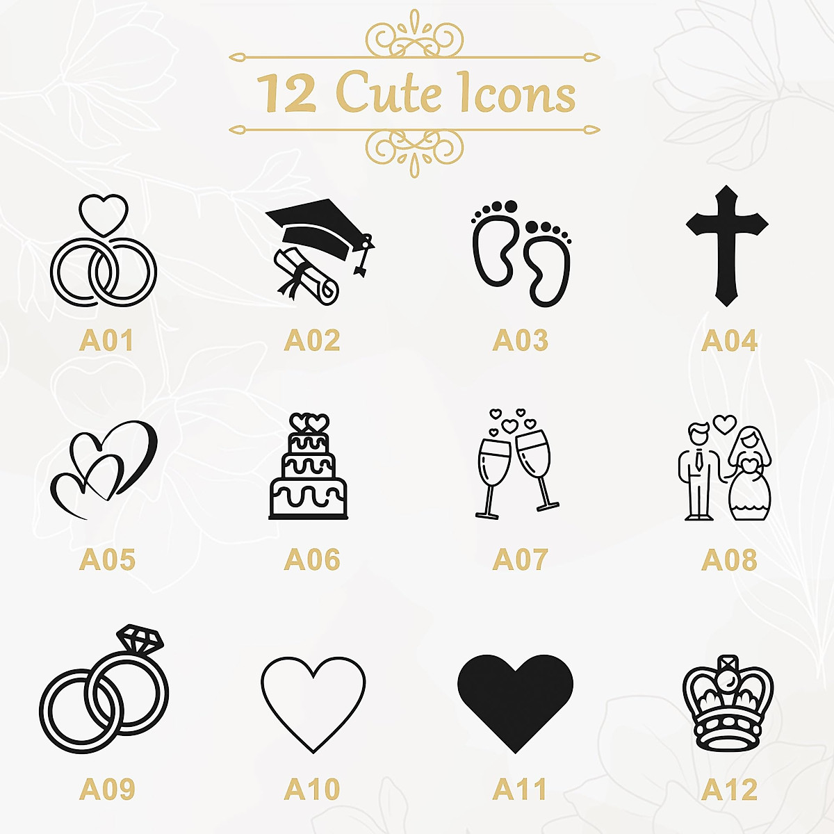 Yoption Personalized Cake Cutting Set for Wedding, Custom Stainless Steel Cake Knife and Server Set, Vintage Pie Cake Cutter Serving Set for Bridal Anniversary Birthday Graduation Gift (Rose Gold)