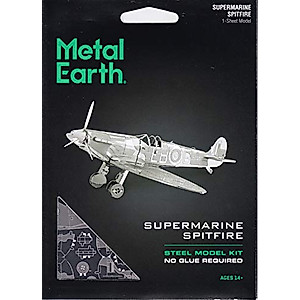 Metal Earth Supermarine Spitfire 3D Metal Model Kit Fascinations