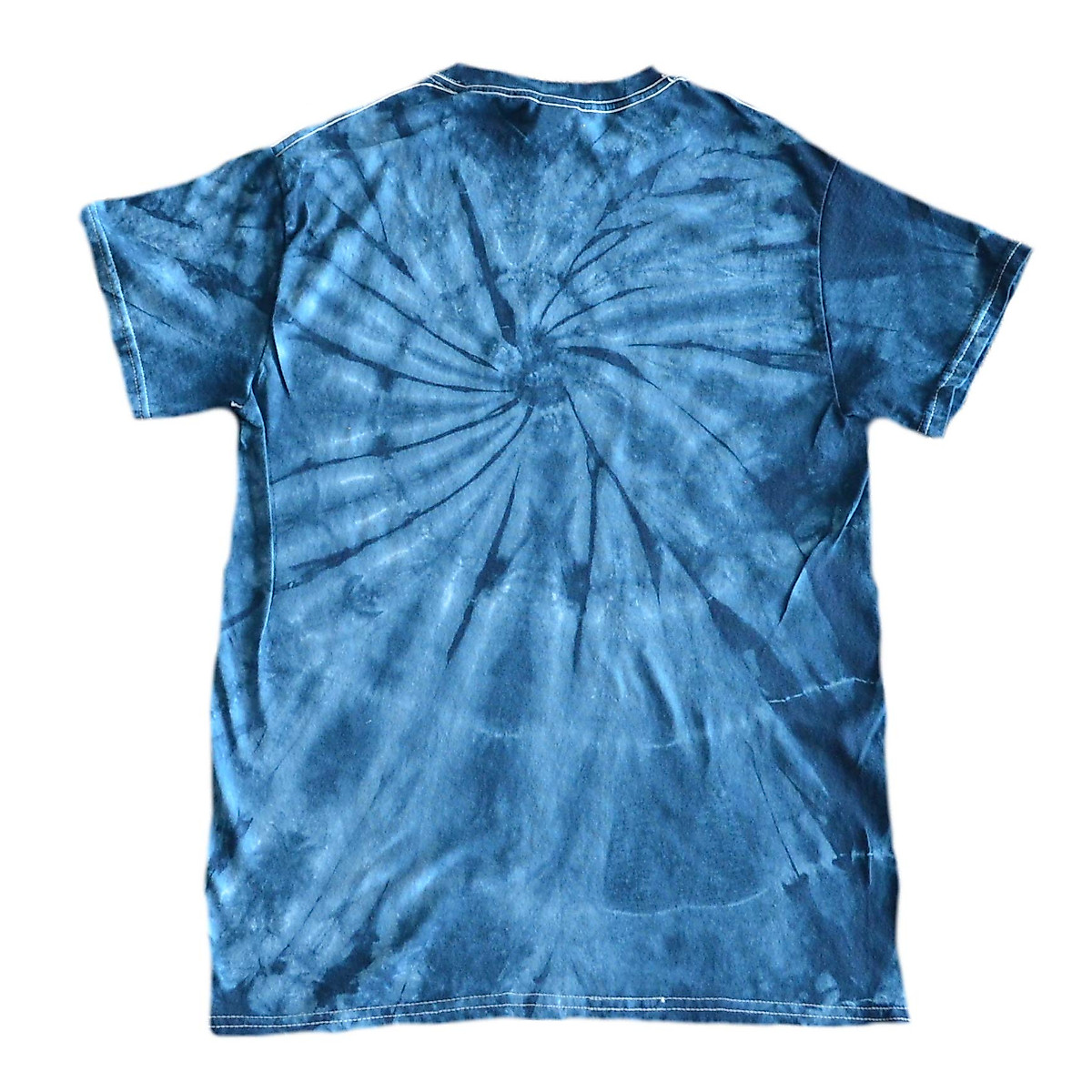 JANT girl Volleyball Tie Dye T-Shirt Stacked Logo (Navy, M)