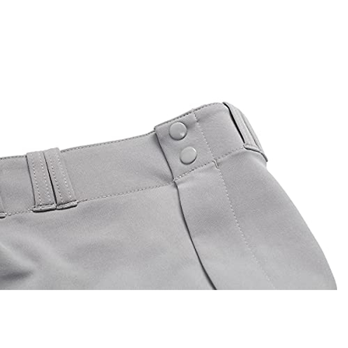 CHAMPRO Boys' X-Large Youth MVP Open Bottom Relaxed Fit Baseball Pants, Grey