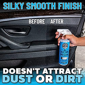 Chemical Guys SPI_109_16S Leather Cleaner and Conditioner Complete Leather Care Kit (16 fl oz) + TVD_109_16 Silk Shine Protectant Dressing For Tires, Trim, Vinyl, Plastic & More (16 fl oz) 3 Items