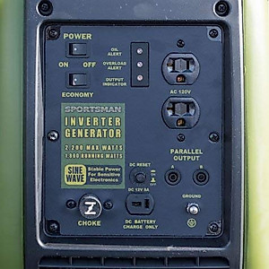 Sportsman 2,200-Watt Gasoline Powered Recoil Start Portable Digital Inverter Generator with Parallel Capability