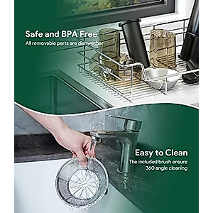 SIFENE Juicer Machine, 800W Juicer with 3.2" Big Mouth for Whole Fruits and Veggies, Juice Extractor with 3 Speeds Settings, Easy to Clean