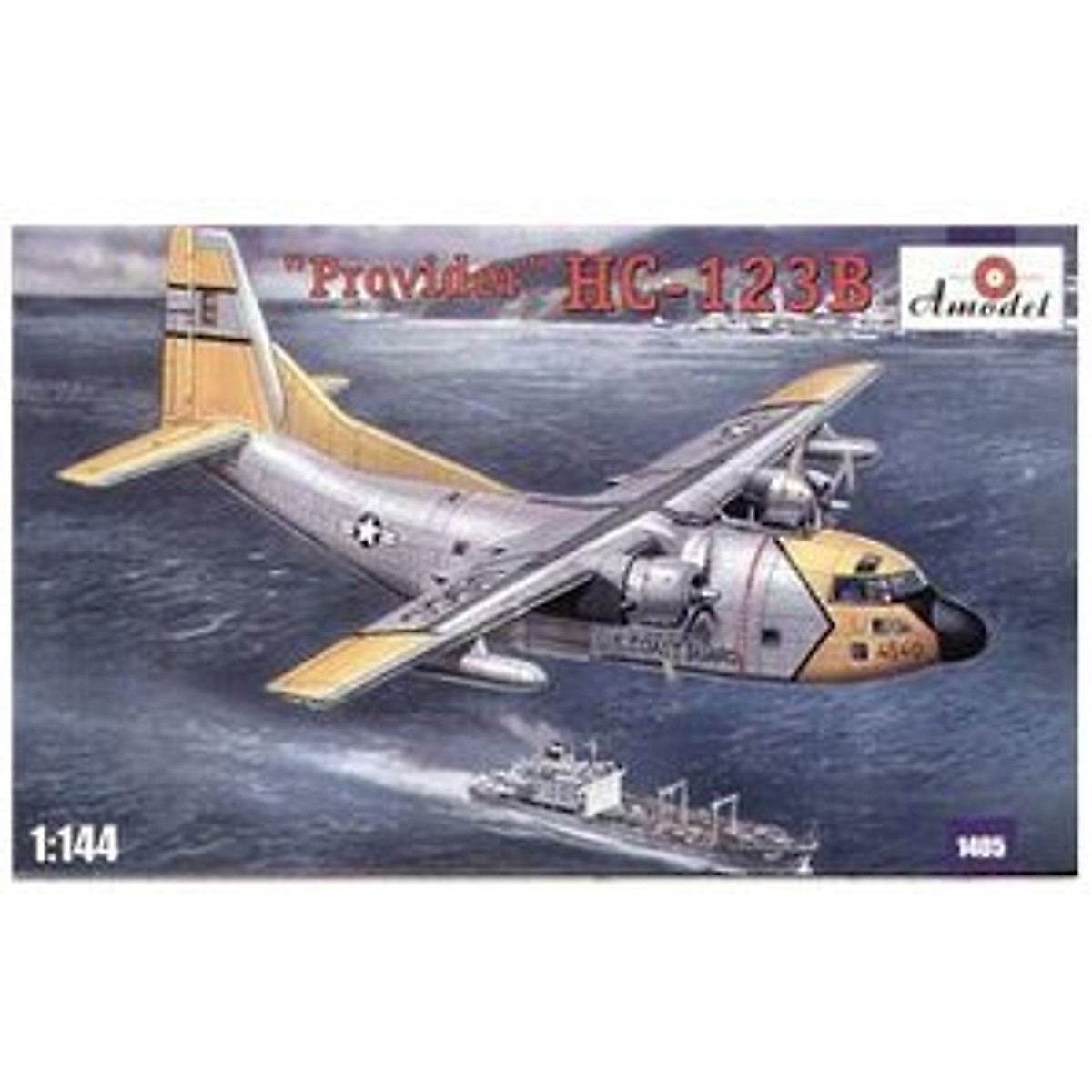 HC-123B 'Provider' USAF aircraft (Chase Aircraft Company) 1/144 Amodel 1405