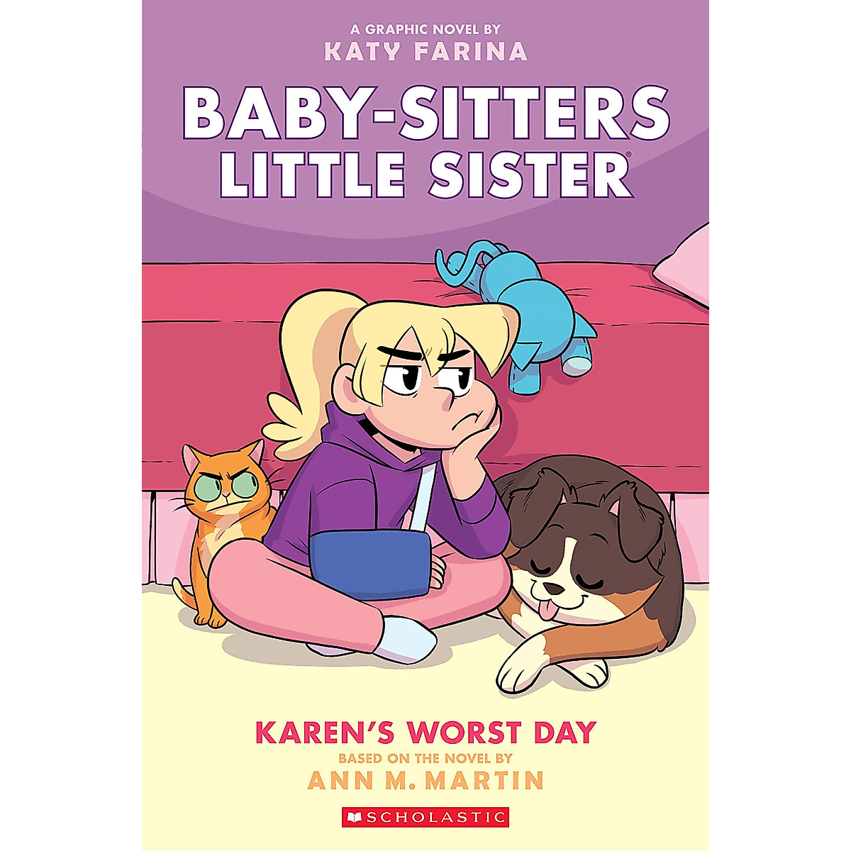 Karen's Worst Day: A Graphic Novel (Baby-Sitters Little Sister #3) (3) (Baby-Sitters Little Sister Graphix)