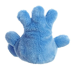 Aurora® Adorable Palm Pals™ Zeke Monster™ Stuffed Animal - Pocket-Sized Fun - On-The-Go Play - Blue 5 Inches