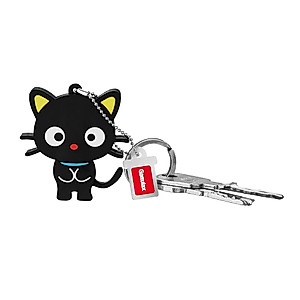 GARRULAX USB Flash Drive, 8GB / 16GB / 32GB USB 2.0 Silicone Cute Animal USB Memory Stick Date Storage Pendrive Thumb Drives (16GB, Black Cat)