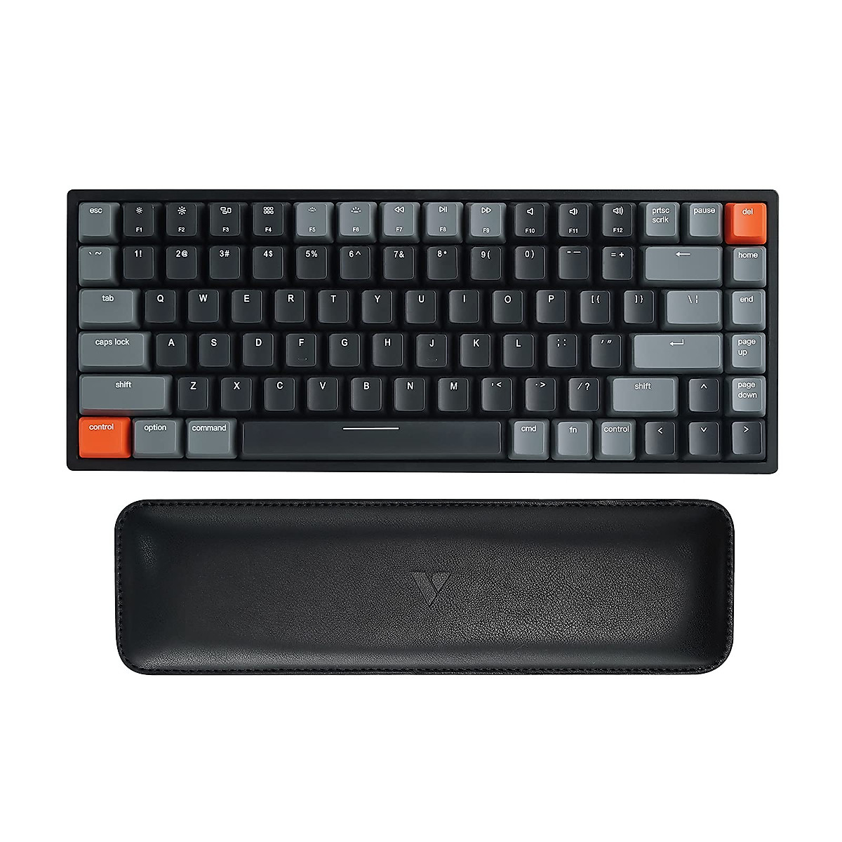Vissles Wireless Bluetooth/USB Wired Mechanical Keyboard with Wrist Hot Swappable Mechanical Gaming Keyboard Compact 84 Keys Tenkeyless RGB Dynamic Backlit for Mac Windows, Gateron Blue Switch