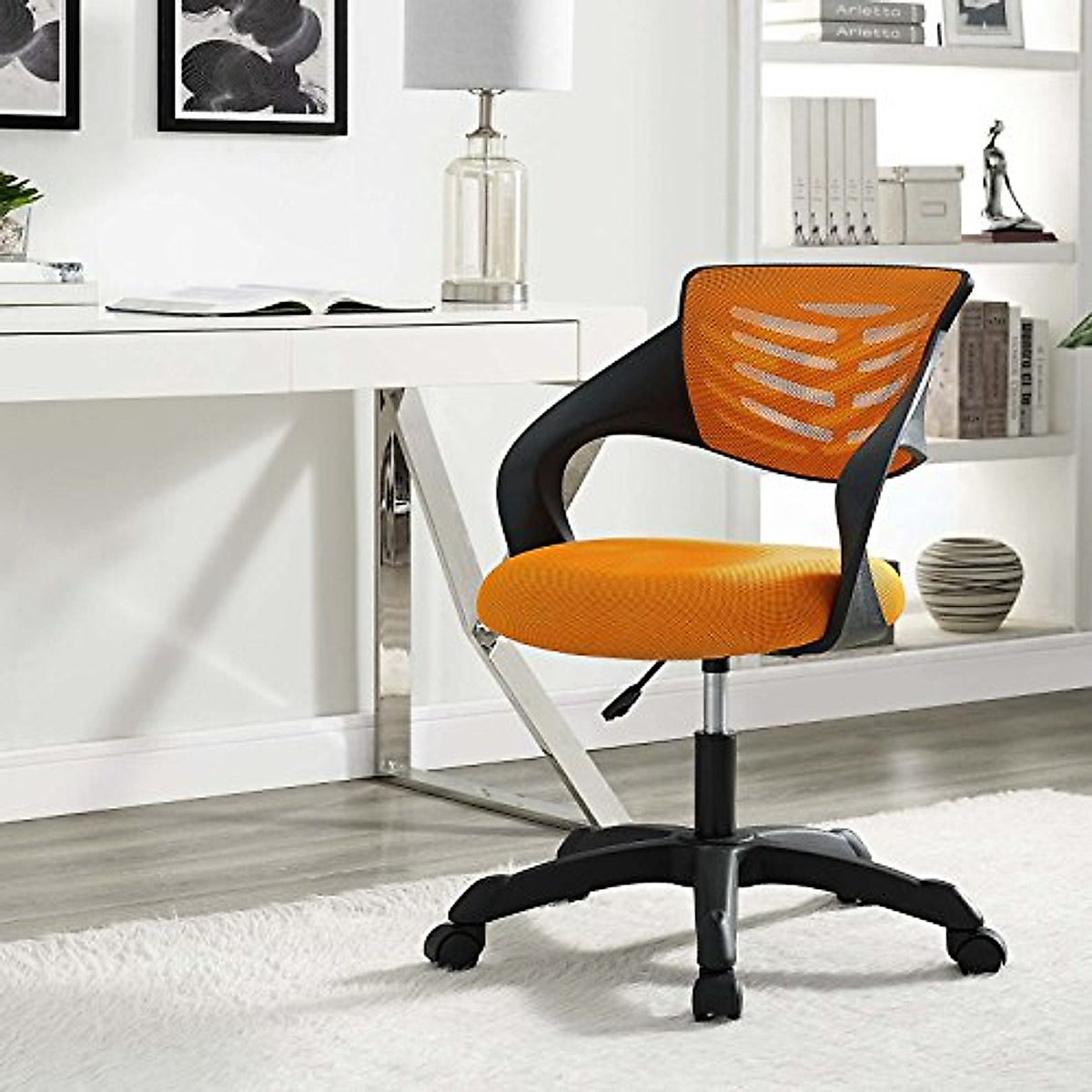 Modway Thrive Office Chair, 0, Orange