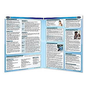 Asthma - Health Medical Quick Reference Guide - 4-page 8.5" x 11" Laminated