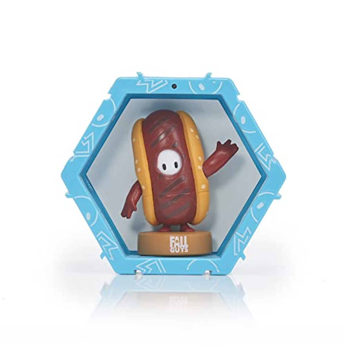 WOW! PODS Fall Guys: Ultimate Knockout - Hot Dog Light-up Bobble-Head Figure | Official Merchandise, Collectibles, Toys and Gifts | for Fall Guys Fans