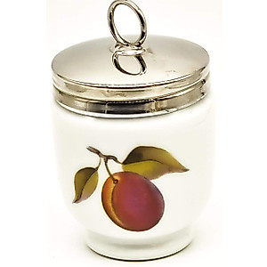 Royal Worcester Evesham Gold Porcelain 2-1/4 x 3-Inch King Size Egg Coddler