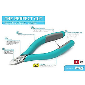 Erem Weller Erem 522N 4 1/2 Magic Diagonal Medium Oval Head Cutter with Full Flush Cut