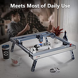 ORTUR YRC1.0, Y-axis Rotary Chuck for Most Laser Engravers, Jaw Chuck Rotary, Y-axis Rotary Roller Engraving Module for Engraving Cylindrical Objects, Wine Glass, Tumbler, Ring