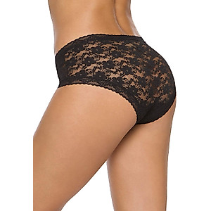 Wealurre Womens Underwear Lace Sexy Panties Bikini Panty for Women Seamless Hipster pack(827M,B/W/A/Wi/Pum)