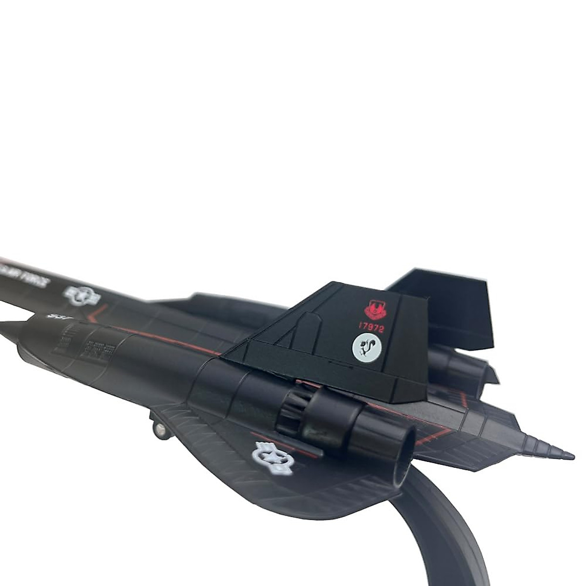 1/144 Scale US Air Force SR-71 Blackbird Reconnaissance Aircraft Metal Military Plane Diecast Model for Collection or Gift