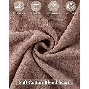 ramede 24 Pcs Women Hijab Scarfs Soft Scarf Shawl Lightweight Long Wraps for Whole Season, 24 Colors