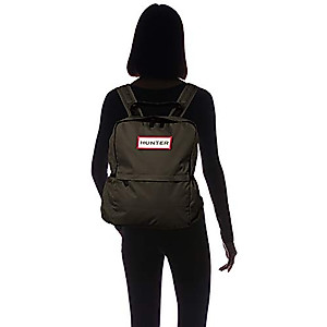 Hunter Original Nylon Backpack Dark Olive One Size