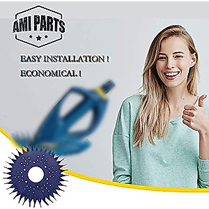 AMI PARTS Pool Cleaner Finned Seal disc Skirt Replacement Part Compatible with Zo-diac Baracuda G2, G3, G4 Pool Cleaner Seal