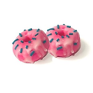 Shaped Wax Melts - Vanilla Donut, Easter Gift, Handmade Wax Melts, Home Fragrance,Gift, Donut Shaped Wax, Strong Fragrance, Realistic, Strong, Sea Foam Soaps & Scents (Small-Gift Box)