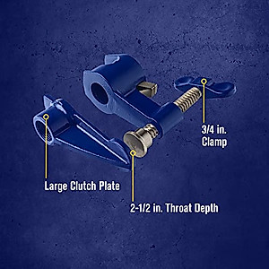 Irwin Industrial Tools 2024100 3/4-Inch Deep Throat Pipe Clamp