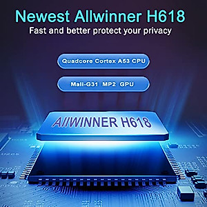 2023 Android TV Box 12.0, T95Z Plus Android Box 4GB 32GB, 6K TV Box Allwinner H618 2.4G/5.0GHz WiFi Ethernet 100M Bluetooth 5.0, Support H.265 UHD 3D HDR 10+, Smart TV Box