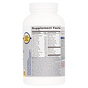 Equate Adults 50+ Complete Multivitamin/Multimineral Supplement Tablets, 450 Ct