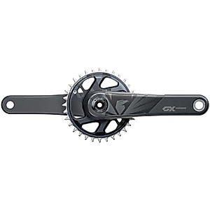 SRAM GX Eagle Carbon Boost Crankset - 170mm, 12-Speed, 32t, Direct Mount, DUB Spindle Interface, Lunar