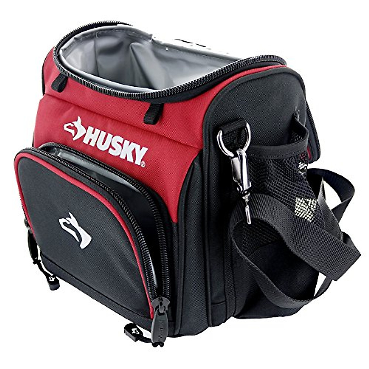 Husky 82021N11 9" 600 Denier Water and Weather Resistant Insulated Cooler with 2 Mesh Sleeves and Carrying Strap