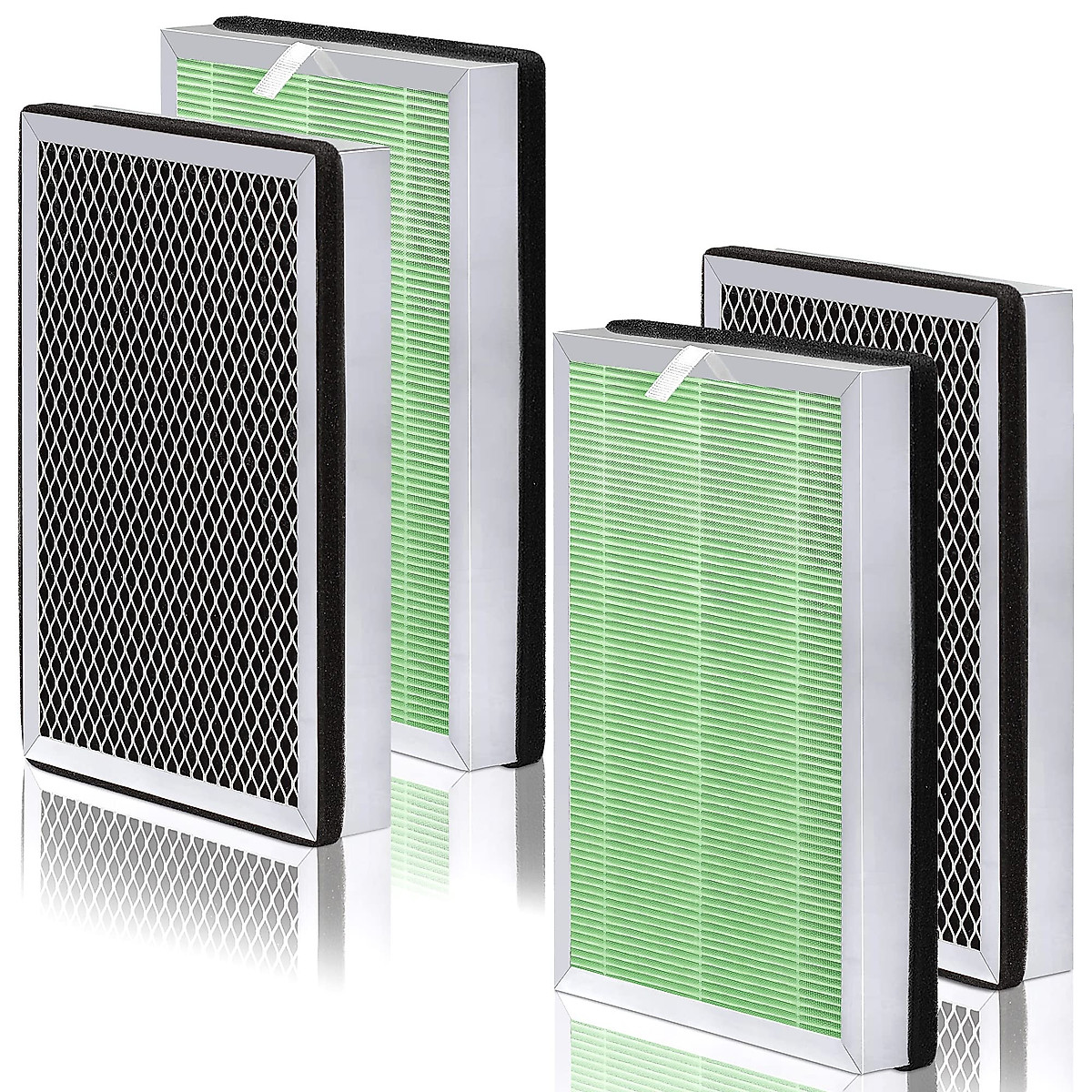 Zouhwaso MA Series 25 Replacement Filter compatible with MA Series 25 Air Purifier Filter Replacement, 3-in-1 Composite Filter with H13 True HEPA, Activated Carbon and Pre-filter, Pack of 6