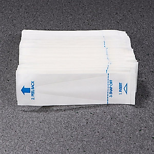 300pcs Disposable Probe Covers for Digital Sleeves Safe PE Universal Electronic Caser for Accurate Sanitary Oral Ear Underarm Recta Thermometer Reading(White)