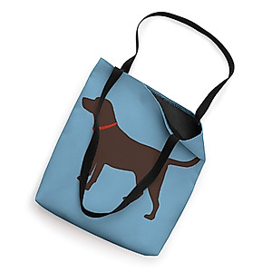 Labrador Retriever Cute Chocolate Lab Tote Bag