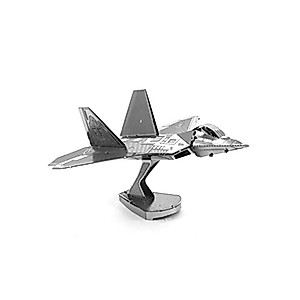 Metal Earth F-22 Raptor Airplane 3D Metal Model Kit Fascinations