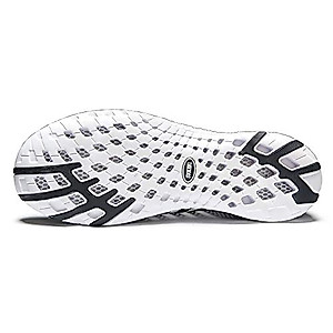 SUOKENI Women's Quick Drying Slip On Water Shoes for Beach or Water Sports Blackwhite,Size:US 7/EU 38