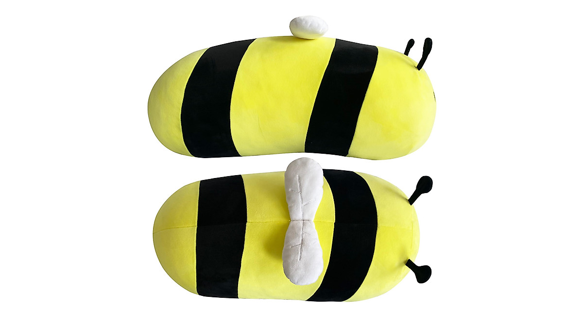 Cute 24-Inch Bee Plush Pillow - Perfect Gift for All Ages