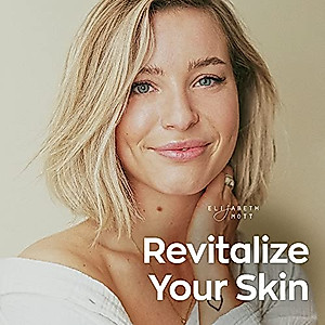 Elizabeth Mott Sure Thing Vitamin C Face Scrub - Heat Activated, Deep Pore Cleansing, Exfoliating Facial Cleanser to Buff and Smooth Skin - Vegan, Cruelty Free Skincare Product for Clear Skin, 3.52oz