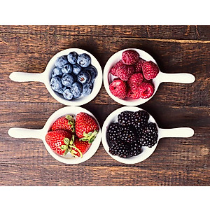 600+ Mix Fruit Seeds Combo Pack - 6 Variety Non-GMO Heirloom and Organic, Strawberry Seeds Raspberry Seeds Mulberry Seeds Apple Seeds Orange Seeds Blueberry Seeds for Planting Home Garden