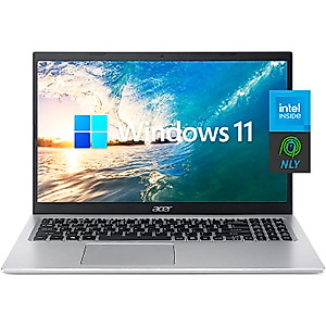 Acer Aspire 15.6” Laptop (Latest Model), Full HD IPS Display, Intel Core i3-1115G4, 12GB RAM, 512GB SSD, RJ-45 Ethernet Port, USB Type-C, Wi-Fi 6, HDMI, NLY MP, Windows 11