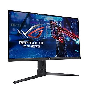 ASUS ROG Strix 27” 1080P Gaming Monitor (XG276Q) - Full HD, IPS, 170Hz, 1ms, Extreme Low Motion Blur, FreeSync Premium technology, DisplayPort, HDMI, Tripod socket for Webcam, DisplayHDR400, BLACK