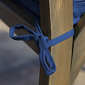 Arden Selections ProFoam Performance Outdoor Seat Cushion 20 x 20, Lapis Blue