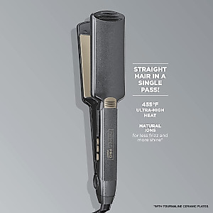 CONAIR INFINITIPRO Tourmaline Ceramic Flat Iron, 2-inch