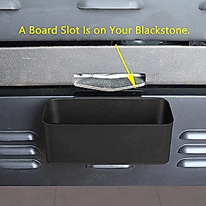 lsshao Grease Drip Pan Grease Catcher/Cup Compatible with Blackstone 28" 30" 36" Griddle Replacement Part for Outdoor Griddles (Short Hook)