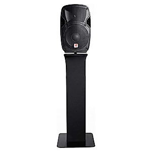 Rockville Adjustable Totem Moving Head Light Stand+Scrim+Bag, 8 ft. Black (RTP82B)