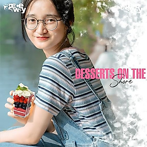 Space Away 50Pack 5oz Dessert Cups Square Parfait Cups with Lids Dessert Bowls Clear Dessert Cups with Lids & 50 Spoons for Parties & Events Mini Dessert Cups Appetizers Pudding Fruit Ice Cream Cups