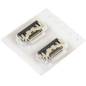 yddmyo 2pcs Power Eject Button 10 Pins for Xbox Series X Flex Cable Connector Nexus FPC Repair Part for XSX