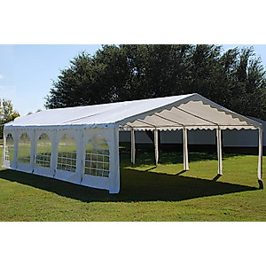 DELTA 40'x20' Budget PE Party Tent, Tents for Parties, Carpas para Fiestas,Heavy Duty Outdoor Event Canopy,Wedding Tent,with Waterproof Top
