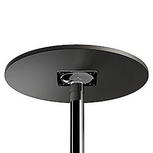 Winsome Spectrum-Pub-Table, Black & Chrome