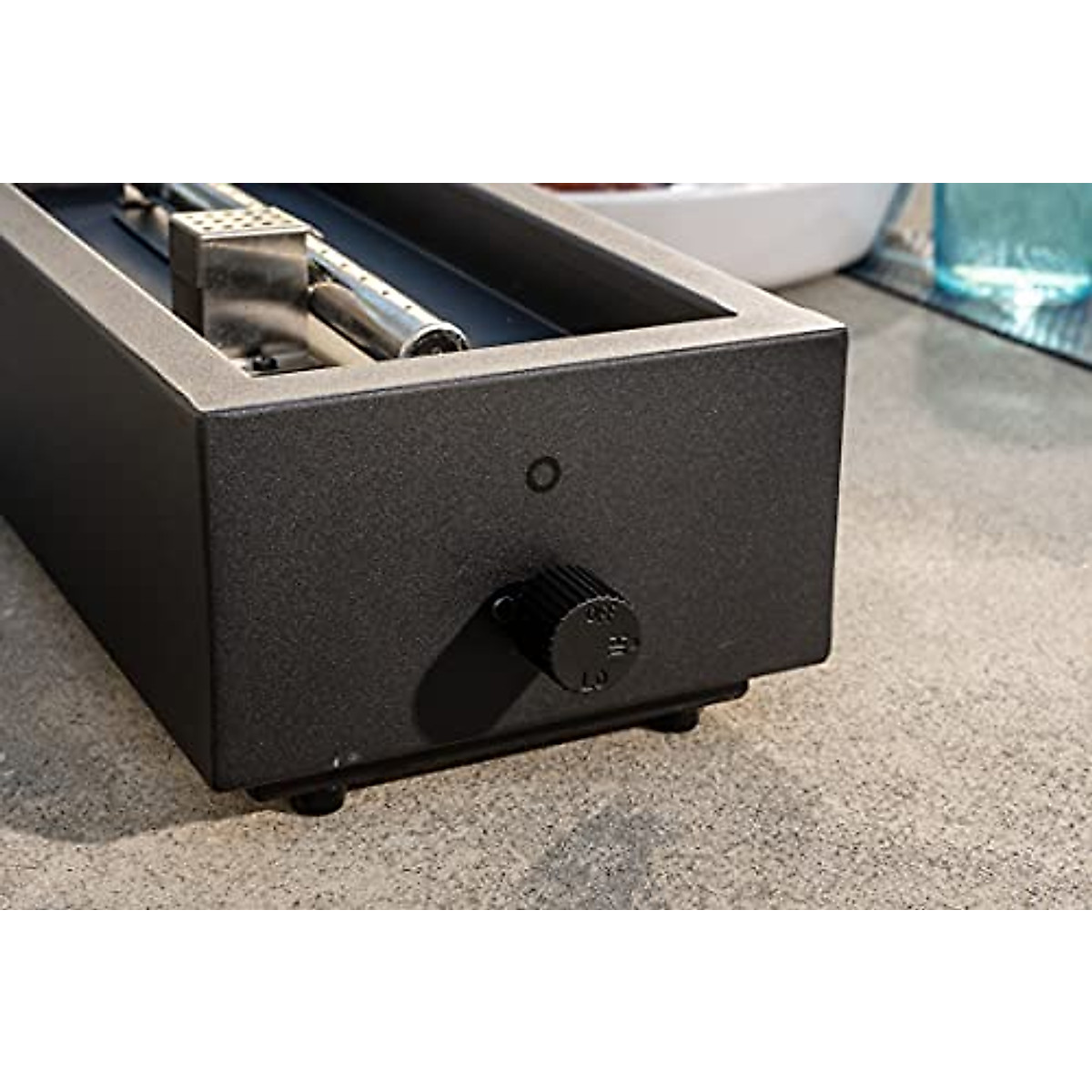 Bond Manufacturing 52148 Sara 15,000 BTU 14" Umbrella Hole Tabletop Firebowl, Black