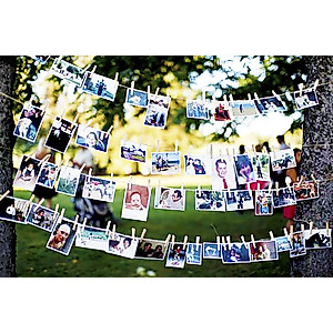 DECORA Sturdy 1 Inch Mini Wooden Craft Clothespins 100pcs