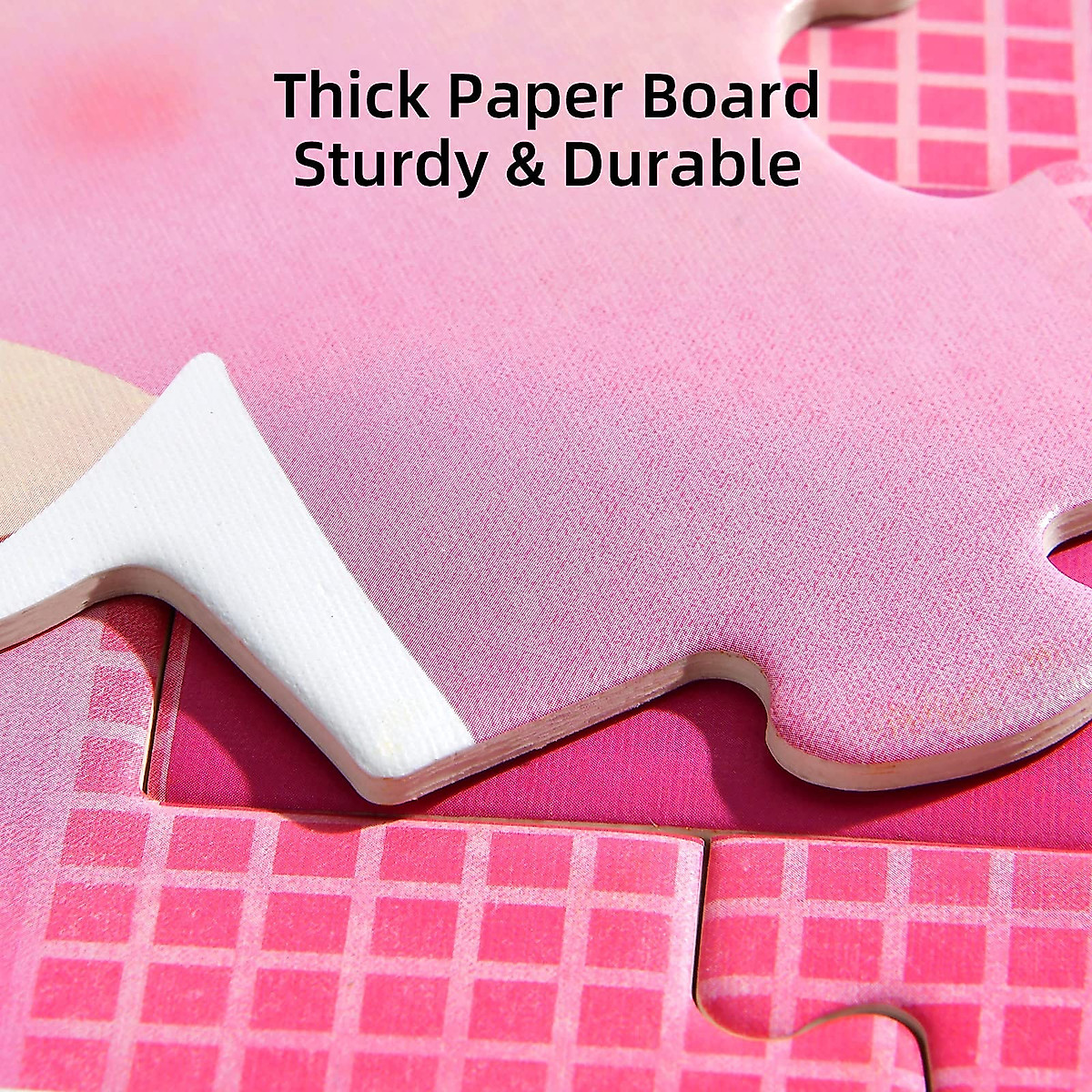 MIDEER 7 Pack Toddler Puzzles for Kids Ages 2-4, Jumbo Kids Puzzles Ages 3-5, Floor Puzzle for Beginner, Large Piece Animal Shaped Jigsaw Puzzles for Toddlers, Preschool Educational Toys for Babies